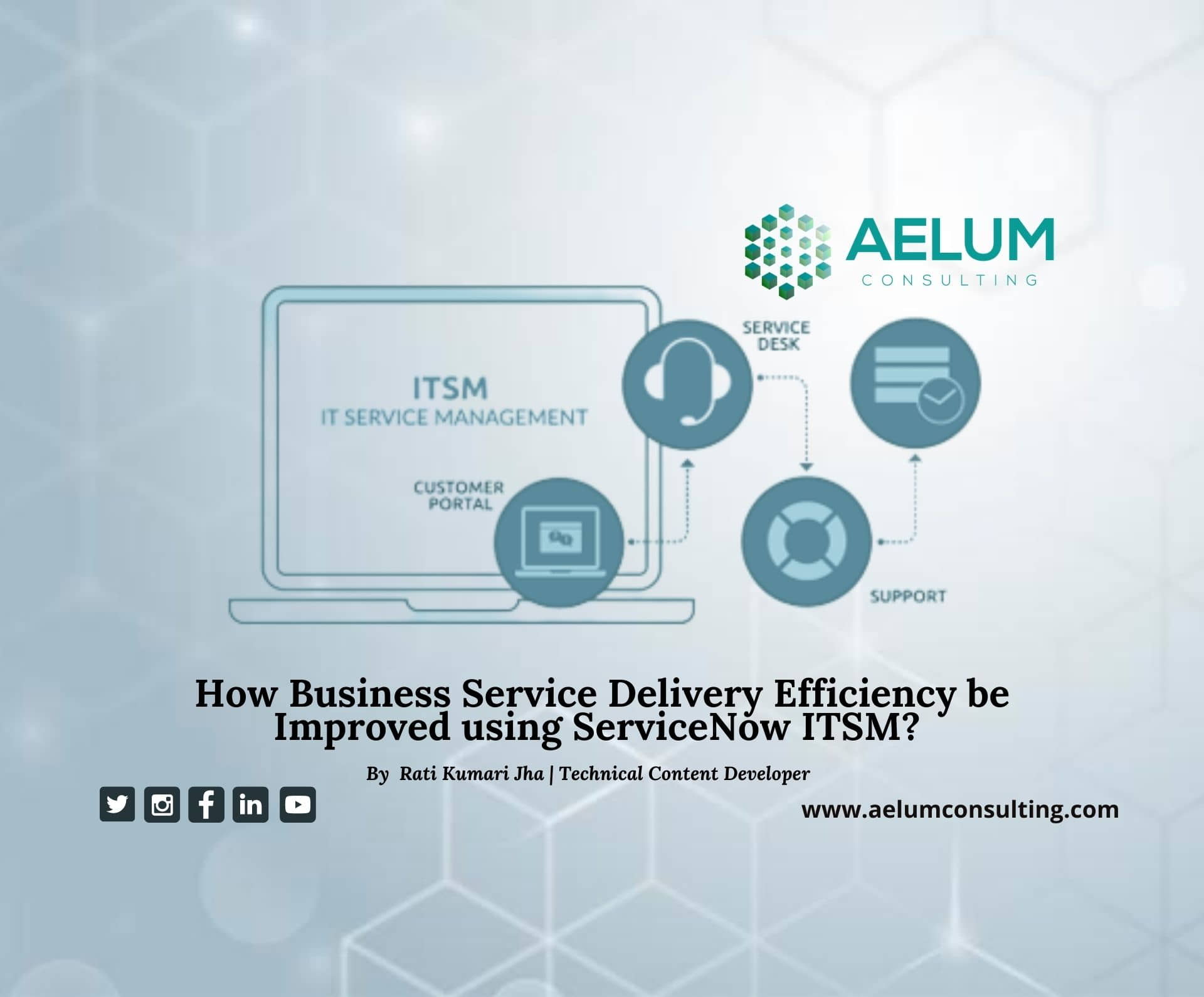 ServiceNow IT Service Management - Service Delivery Improvements